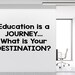 Educational Journey Quote Wall Decal Education is a Journey... What is ...