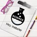 Science Teacher Gift Personalized Clipboard, Teacher Appreciation ...
