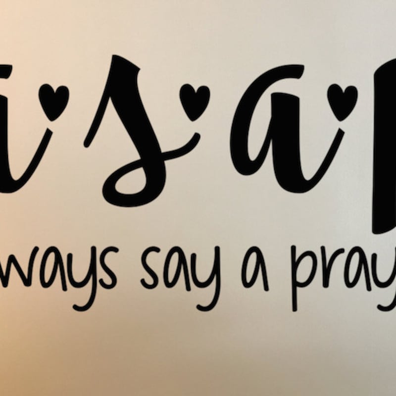 Prayer Wall Decal - Etsy