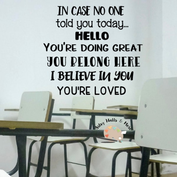 Classroom Door Quote - Etsy