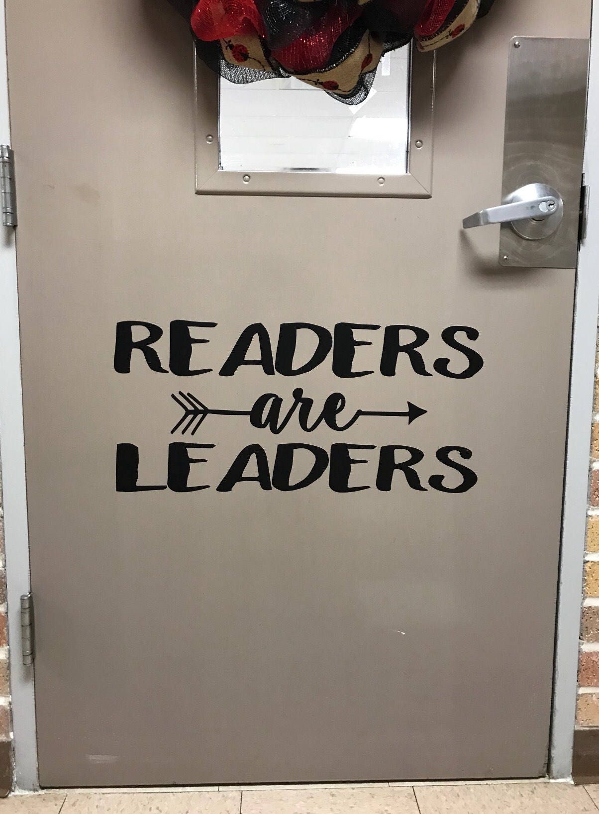 Readers Are Leaders Wall Vinyl Decal Classroom Door Vinyl - Etsy