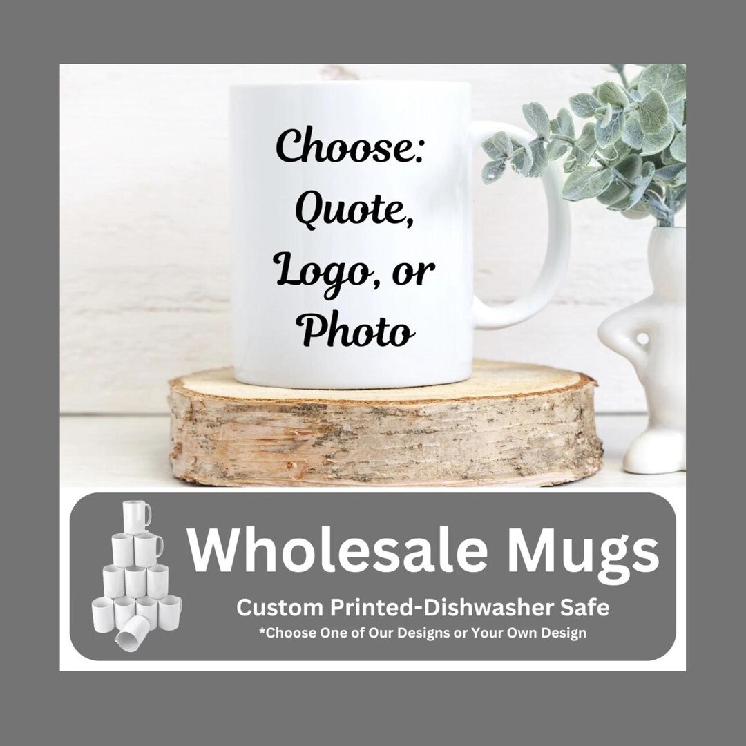 Wholesale Coffee Mugs, Business Logo Mugs, Wedding Mugs, Company Gift ...