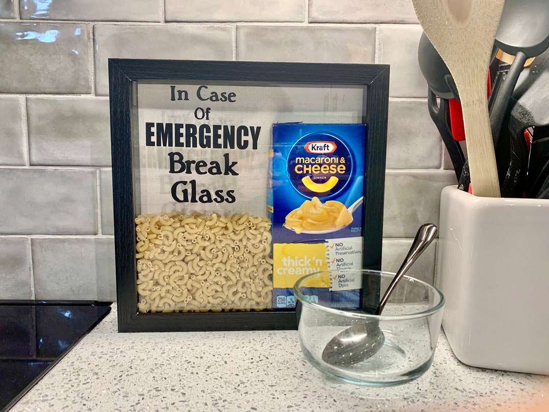 Mac and Cheese Gift, Shadowbox With Kraft Mac and Cheese for the Kraft ...