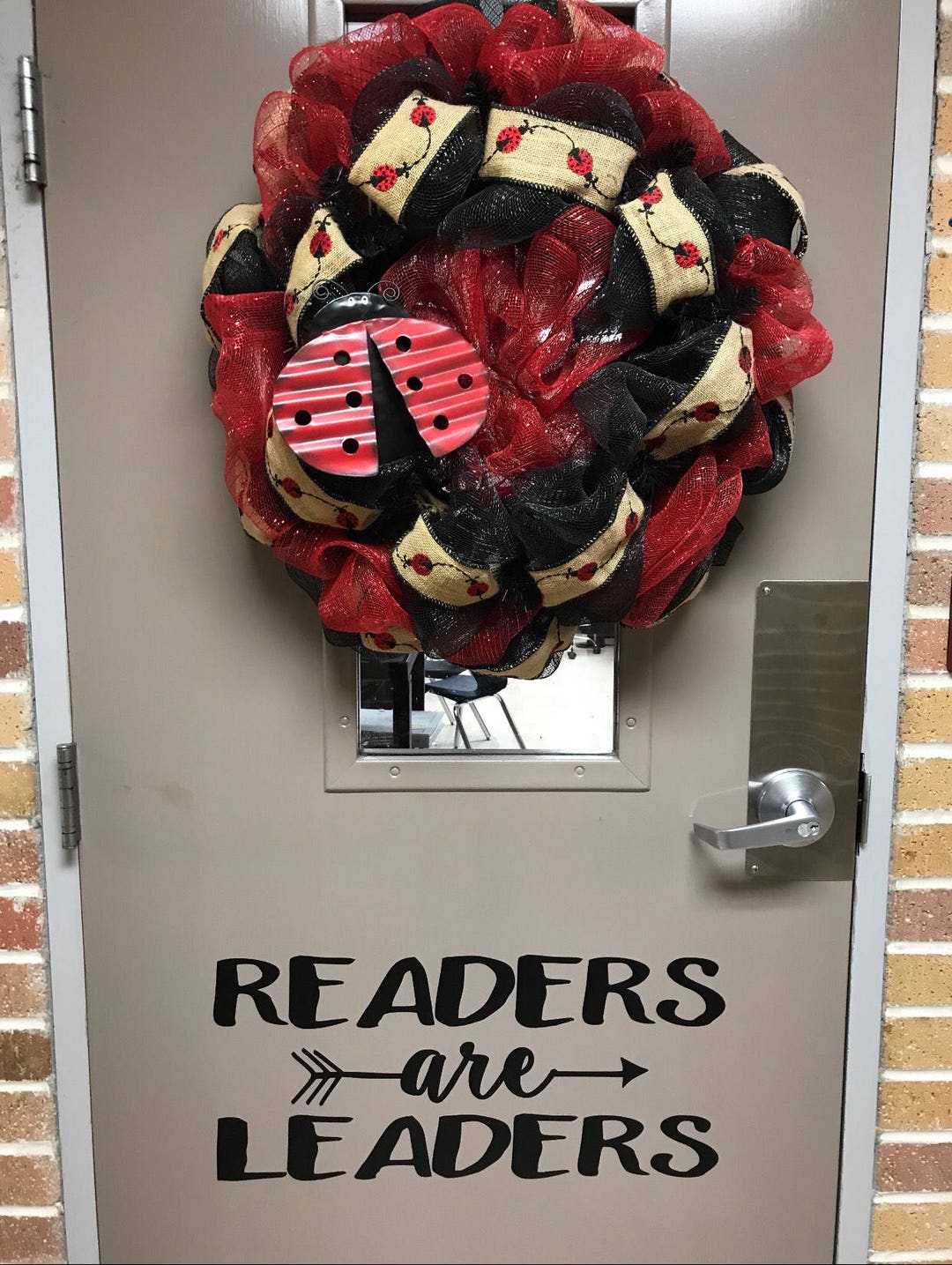 Readers Are Leaders Wall Vinyl Decal, Classroom Door Vinyl Wall Decal ...