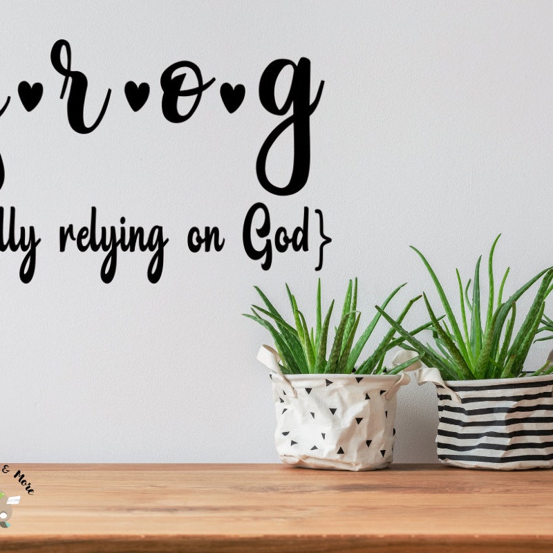 Fully Rely on God - Etsy