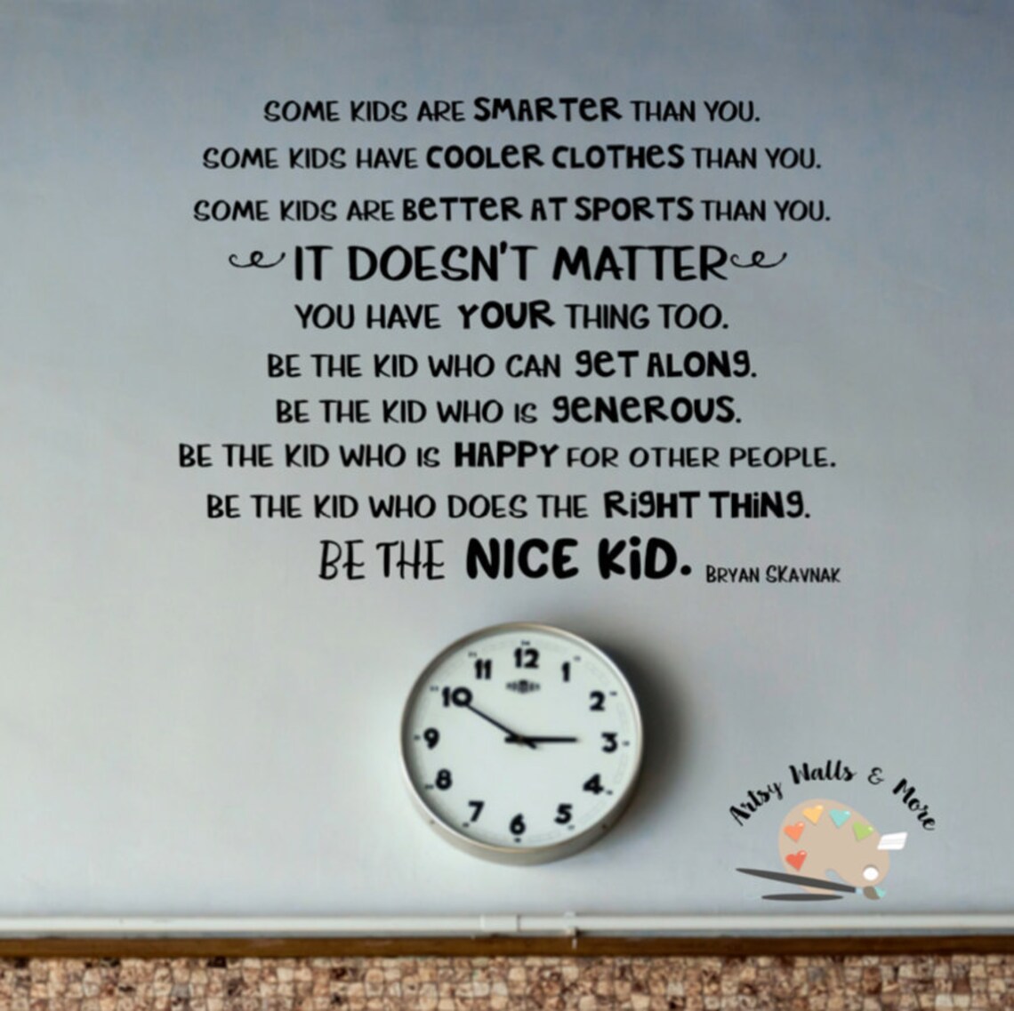 Classroom WALL Wall Decal School Classroom Library Decal - Etsy