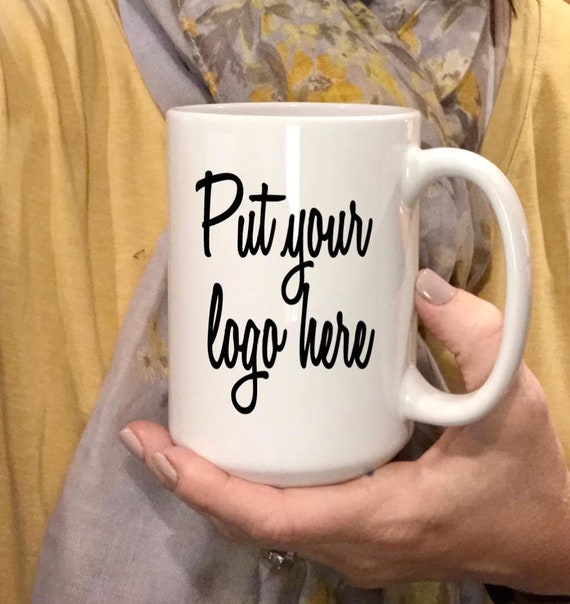 Coffee Mugs With Logo Business Logo Mug, Custom Business Company Name
