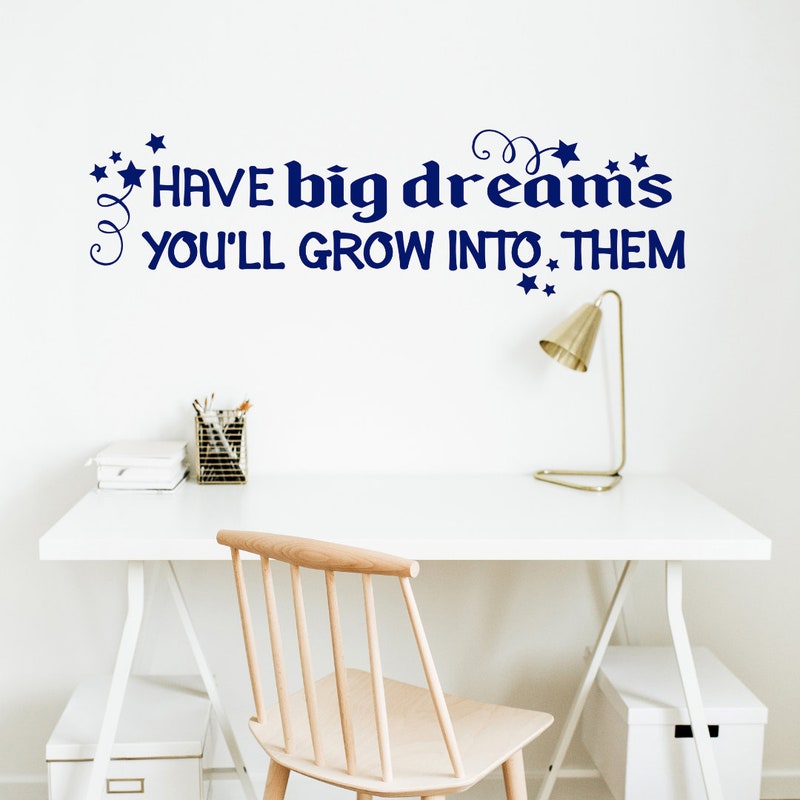 Dream Big Decal - Etsy