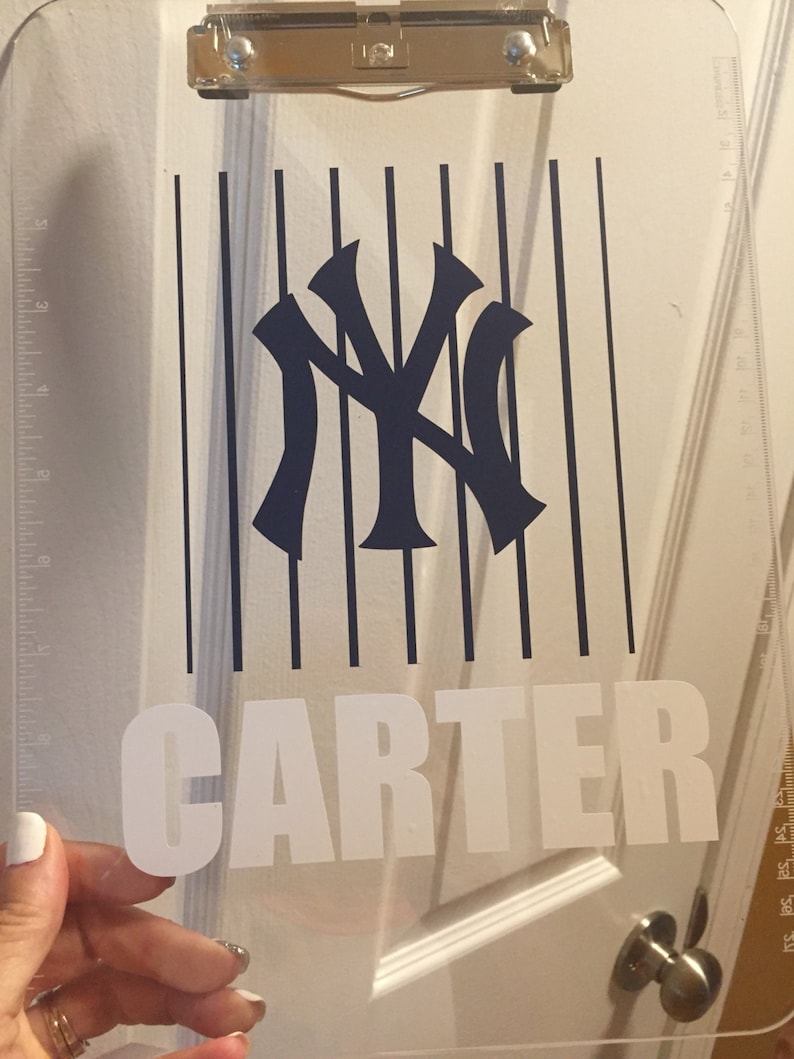 New York Yankees Gift Clipboard, New York Yankees Baseball Fan Gift ...