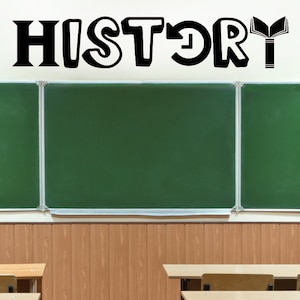 History Decal, History Class Decor, History Classroom Decal, High ...