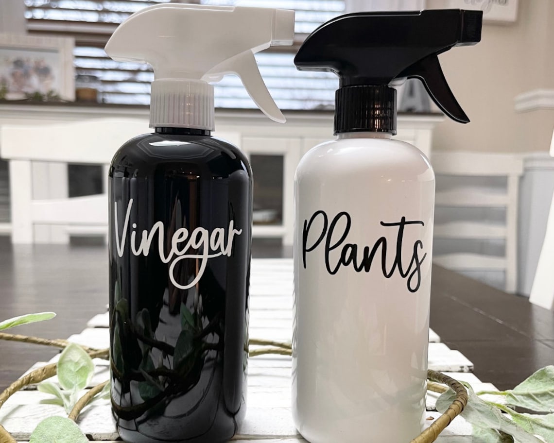 Cleaner Spray Bottles Kitchen Cleaner Bottle Plastic Spray | Etsy