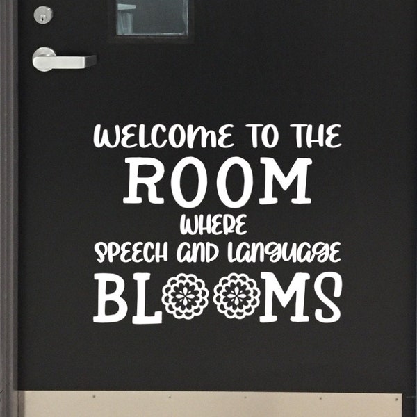 Speech Room Sign - Etsy