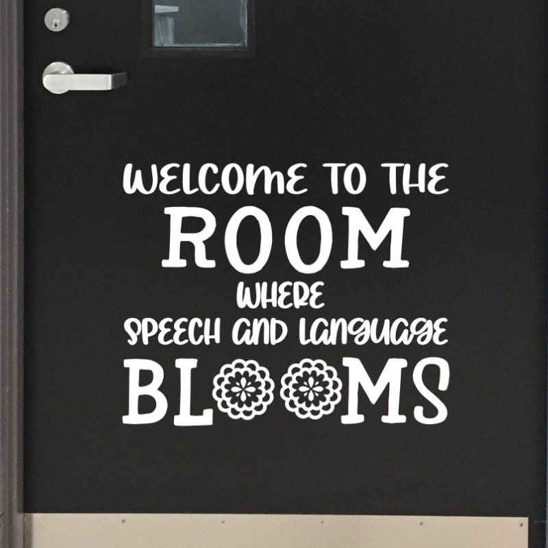 Speech Room Sign - Etsy