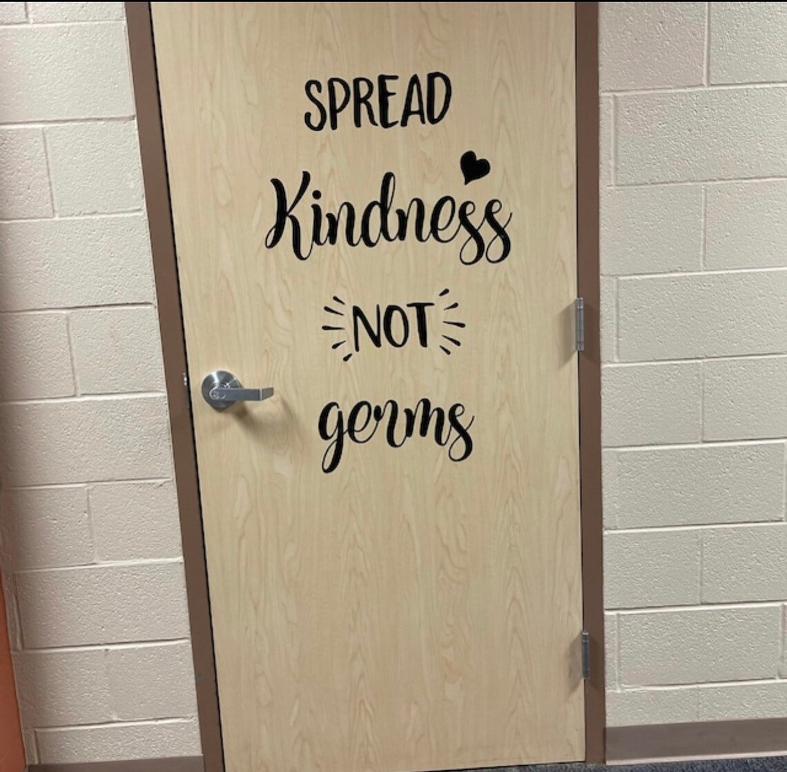 Spread Kindness Not Germs Decal School Nurse Decor Nurse - Etsy