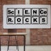 Science Rocks Decal With Periodic Table of Elements Science - Etsy
