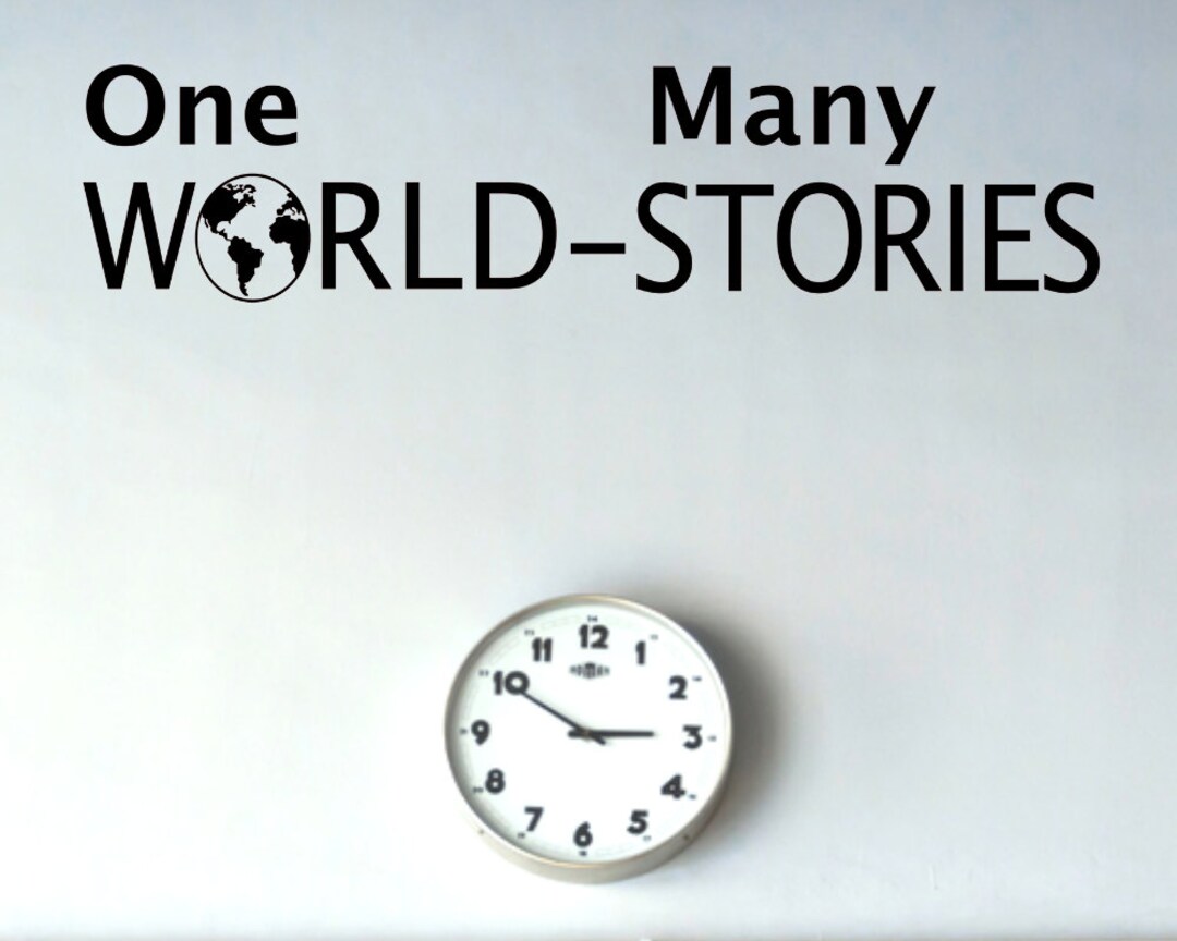 One World Many Stories Decal, World History Decal, History Teacher ...