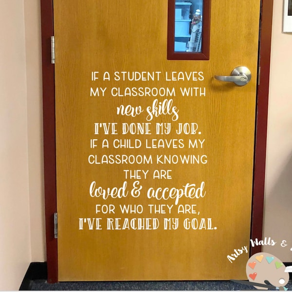 Classroom Door Quote - Etsy