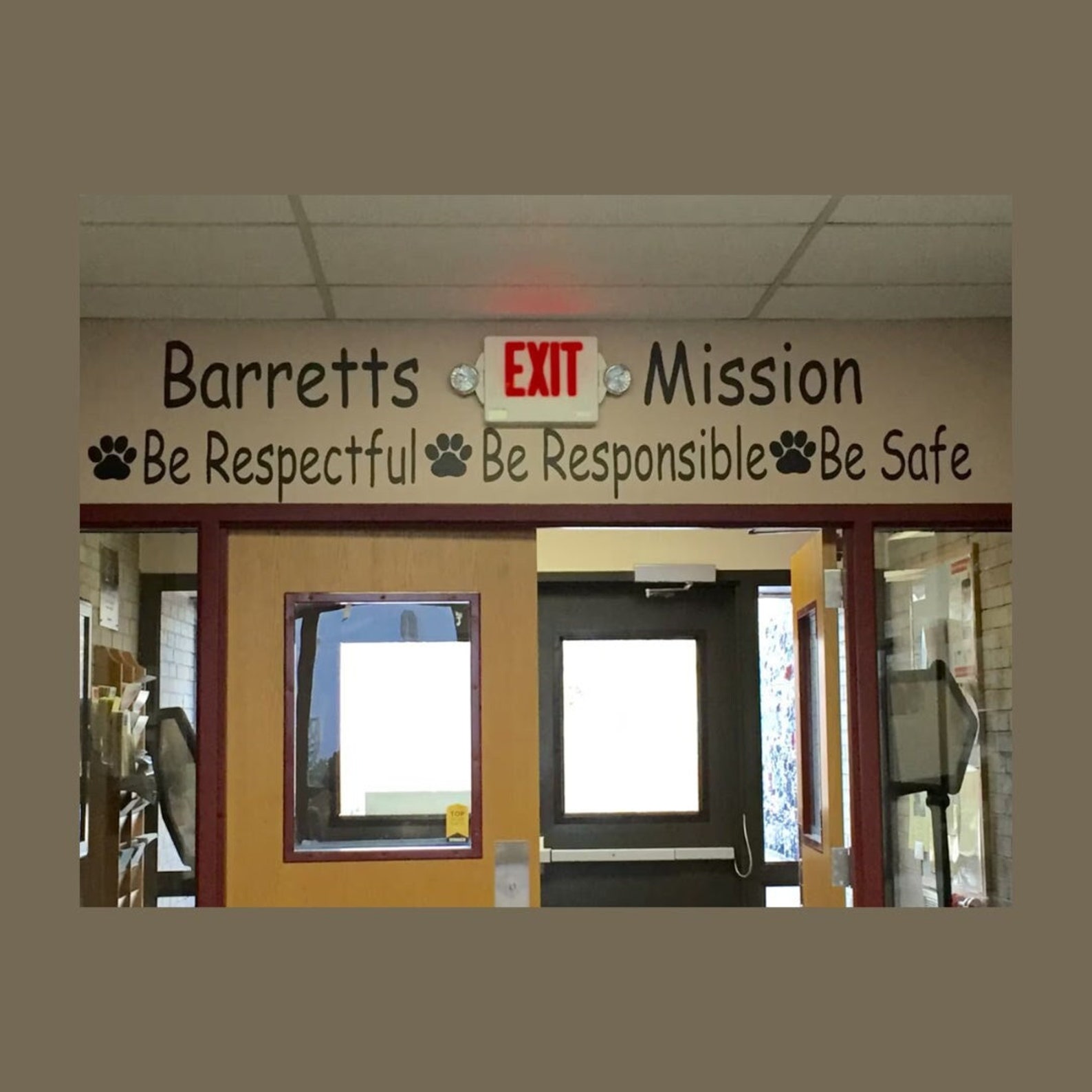 School Mission Statement Decal, Create Your Own Quote, Design Wall ...