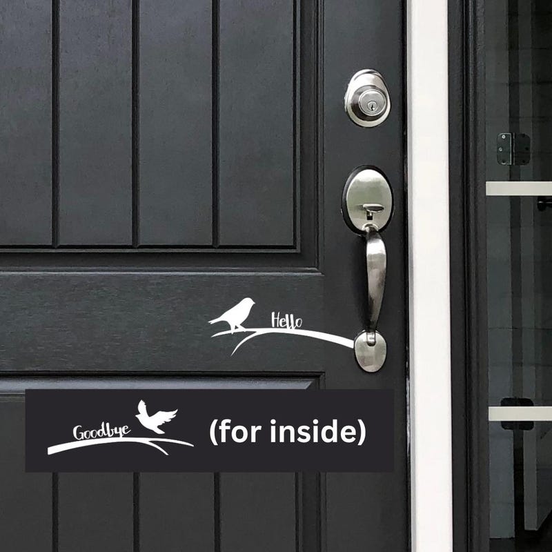 Front Door Decal - Etsy