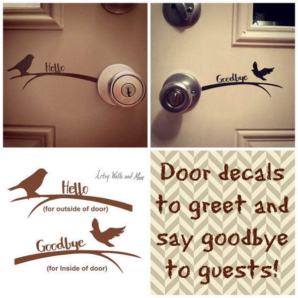 Bird Wall Decal - Etsy