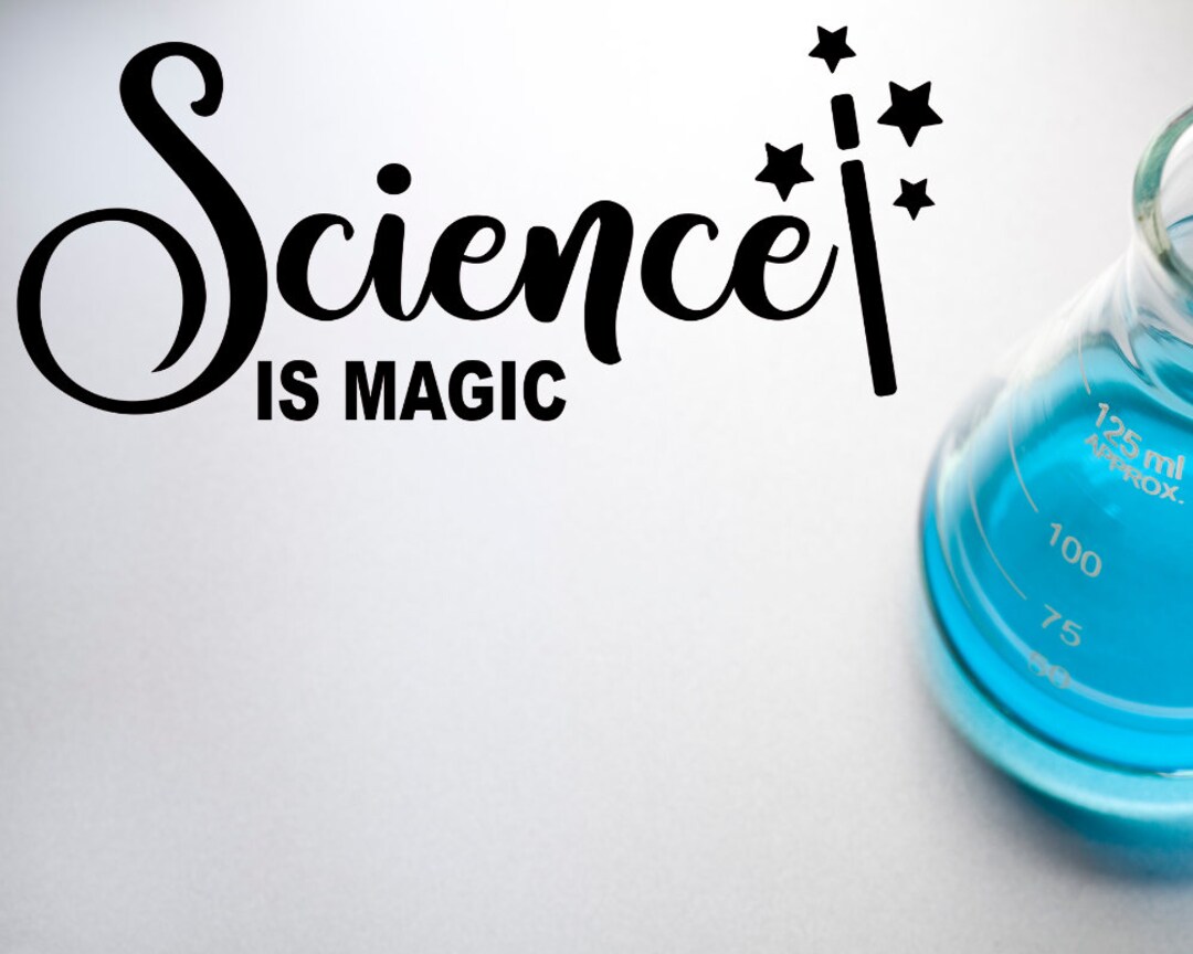 Science Decal Science is Magic Decal Science Classroom Door - Etsy