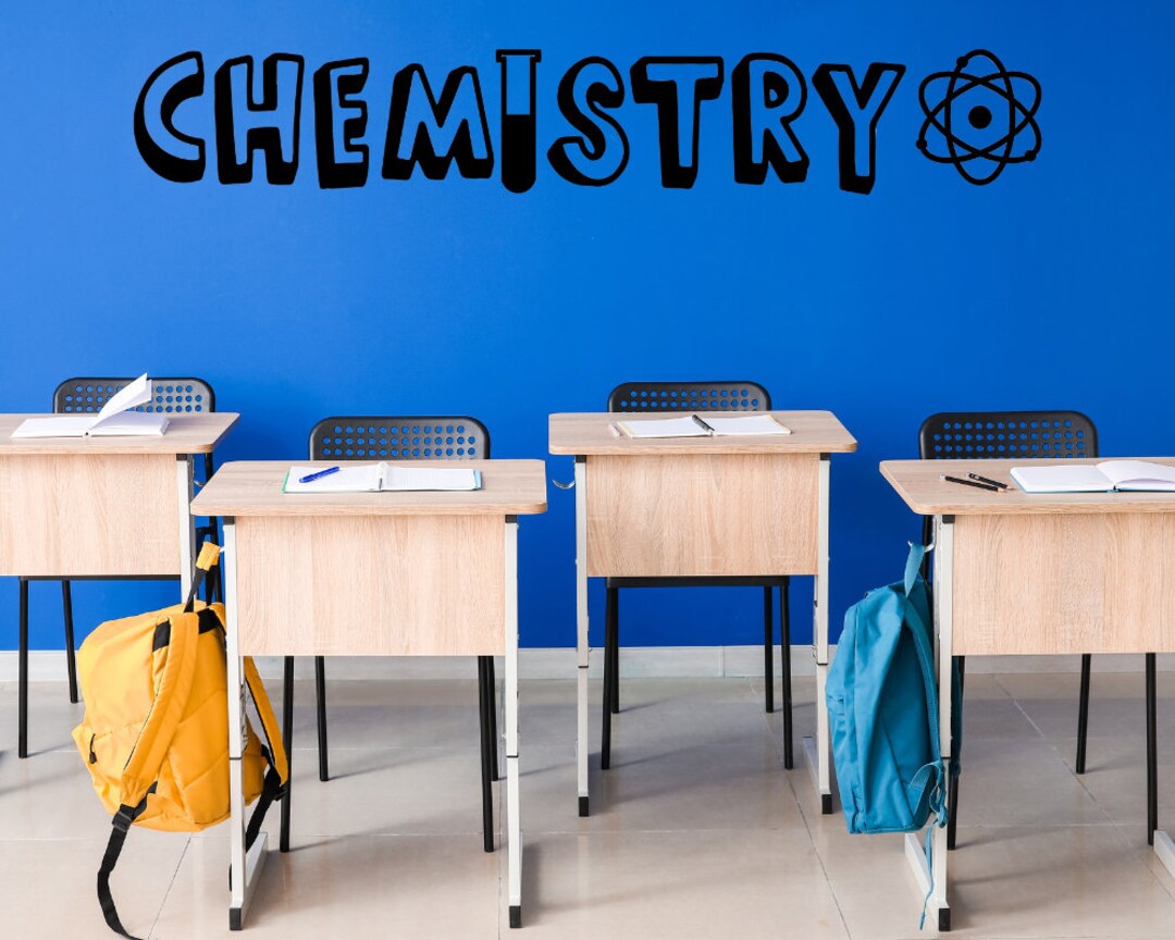 Chemistry Decal, Chemistry Teacher, Classroom Door Decal for Chemistry ...