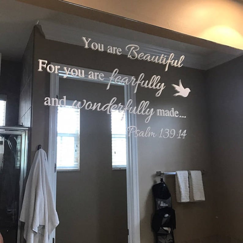 Psalm 139: 14 You Are Beautiful for You Are Fearfully and Wonderfully ...