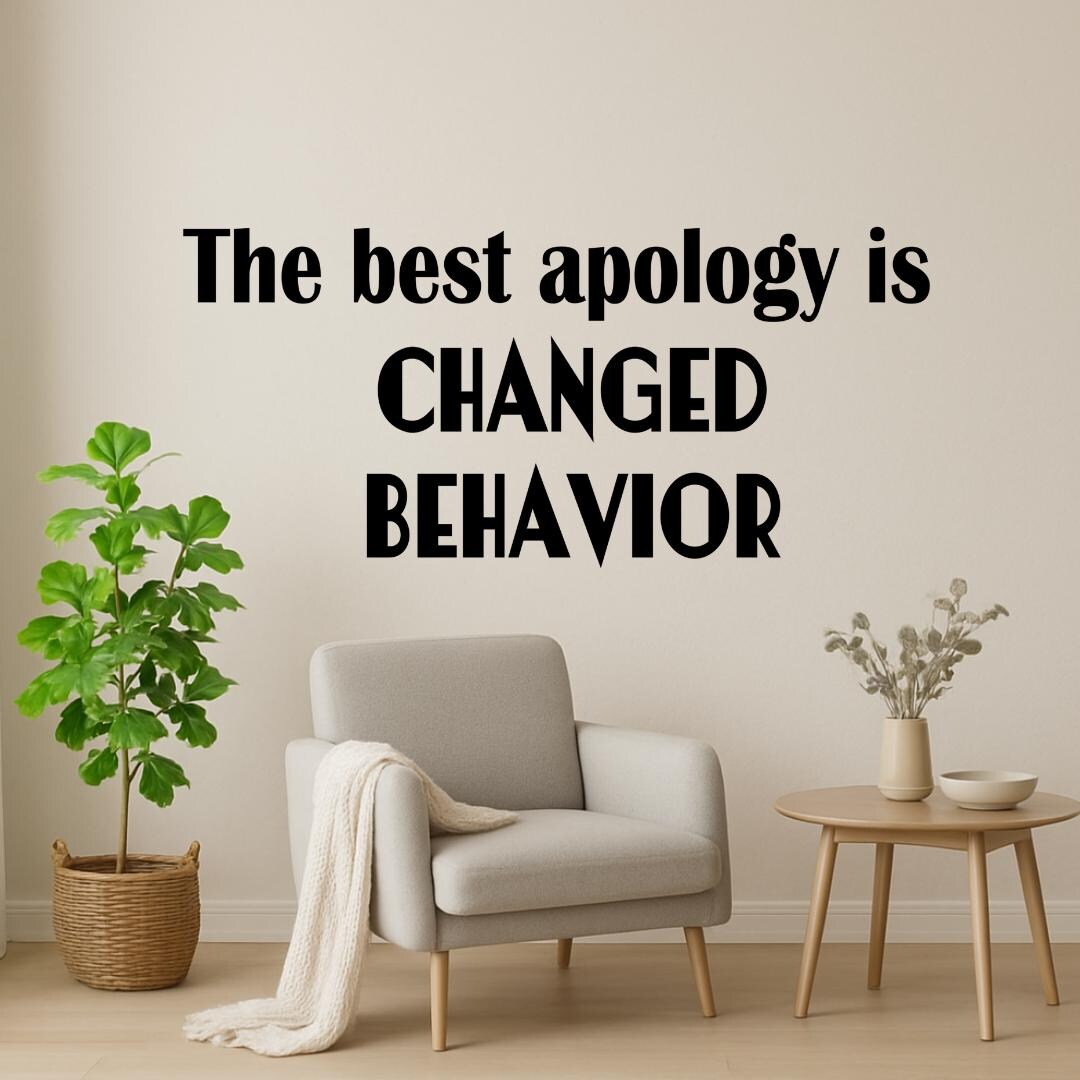 The Best Apology is Changed Behavior – School Counselor, Classroom ...