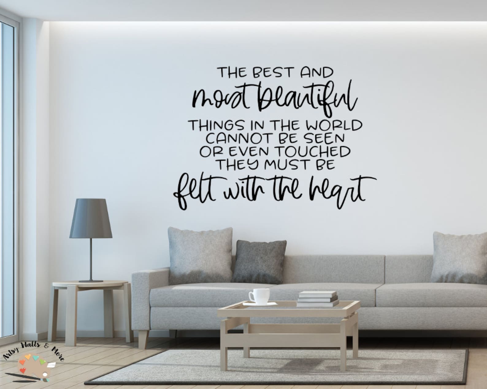 Helen Keller Quote Decal, the Most Beautiful Things in the World Cannot ...