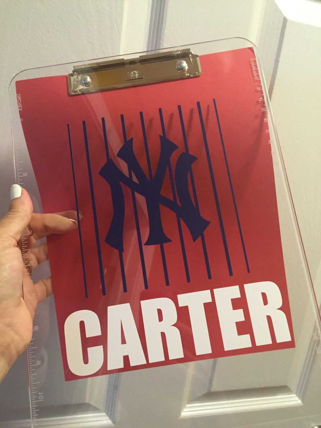 New York Yankees Gift Clipboard, New York Yankees Baseball Fan Gift ...