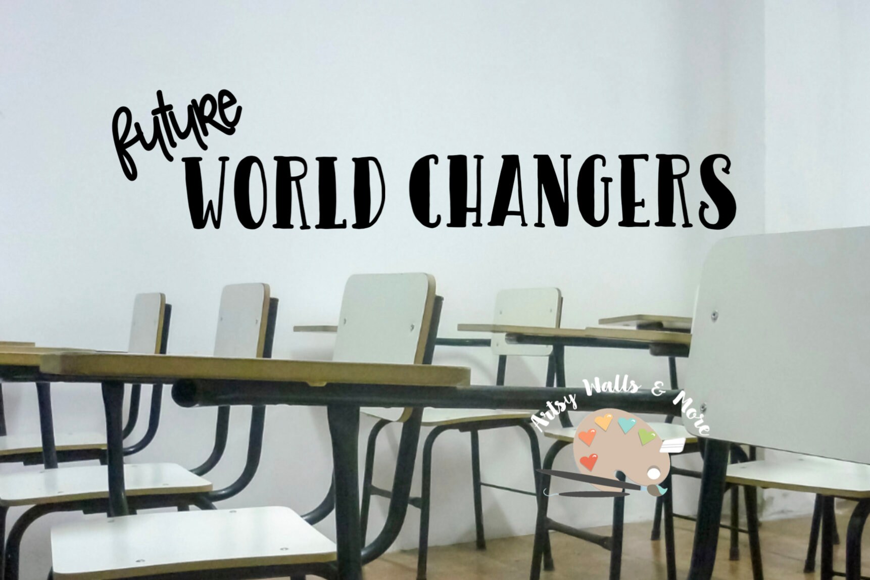 Future World Changers Classroom Door Vinyl Wall Decal - Etsy