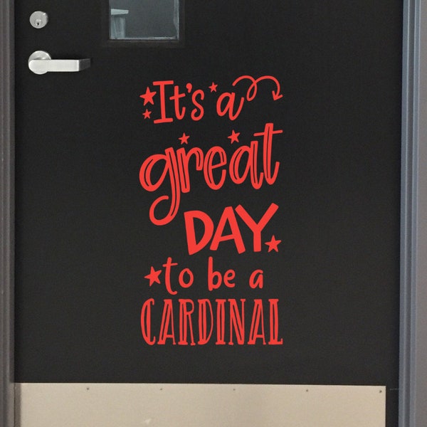 Cardinal Decal - Etsy