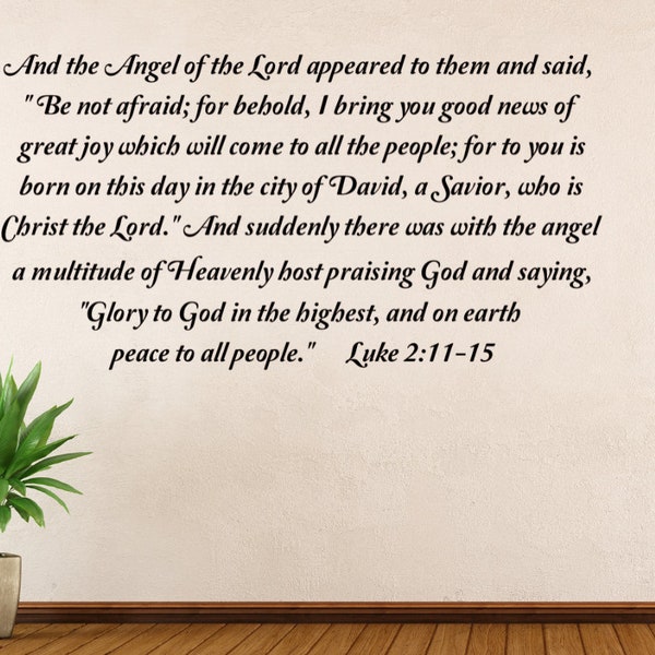 Scripture Decals - Etsy