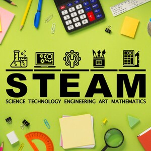 STEAM Decal, STEAM Classroom Decal, Science Classroom Decal, Science ...