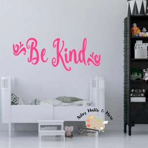 Be Kind Vinyl Wall Decal Sticker Decal Kindness Decal Christian Wall ...