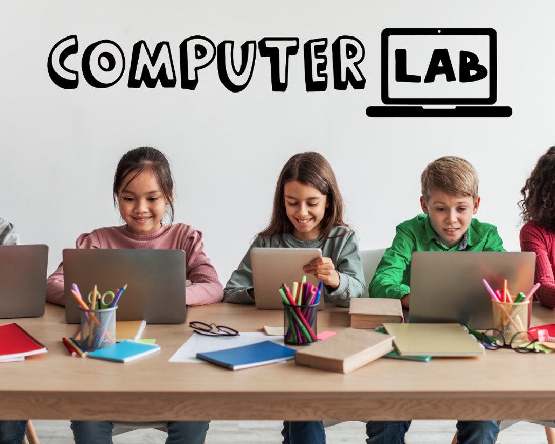 Computer Lab Decal, Computer Teacher Decal, Technology Classroom Door ...