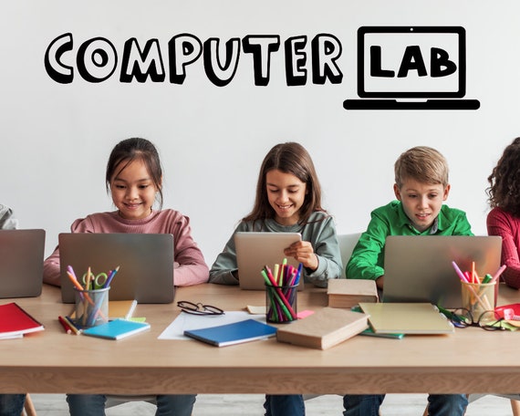 Computer Lab Decal Computer Teacher Decal Technology - Etsy