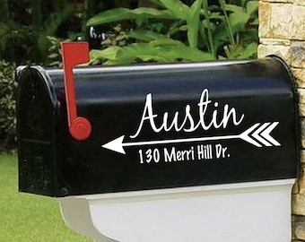 Mail Box Decal Mailbox Decals for Your Home Includes Two 2 Decals - Etsy