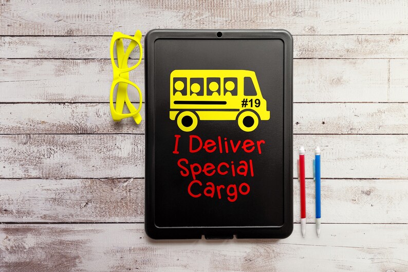 Bus Driver Gift Personalized Clipboard I Deliver Special Cargo - Etsy