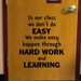 In Our Class We Don't Do Easy We Make Easy Happen...decal - Etsy