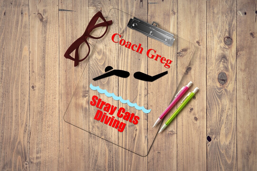 Swimming Coach Gift Diving Coach Gift Personalized Clipboard, Swim and ...
