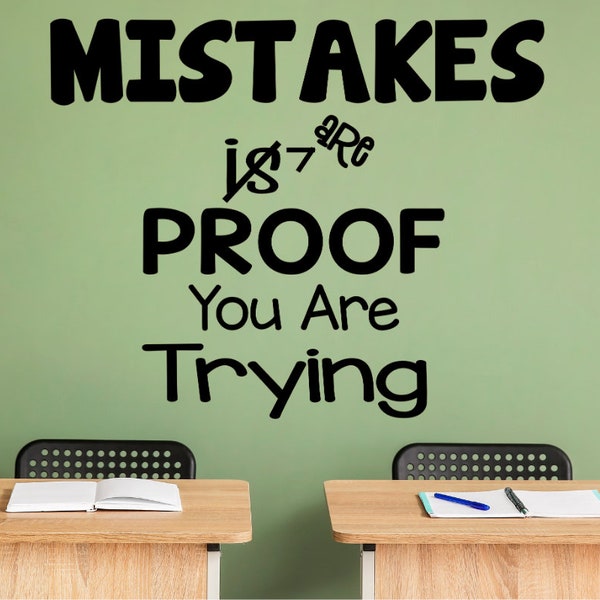 Mistakes Are Proof - Etsy