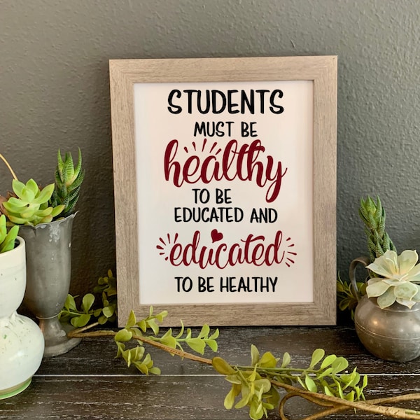 School Nurse Sign - Etsy
