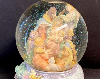 Water Globe Music Box - Etsy