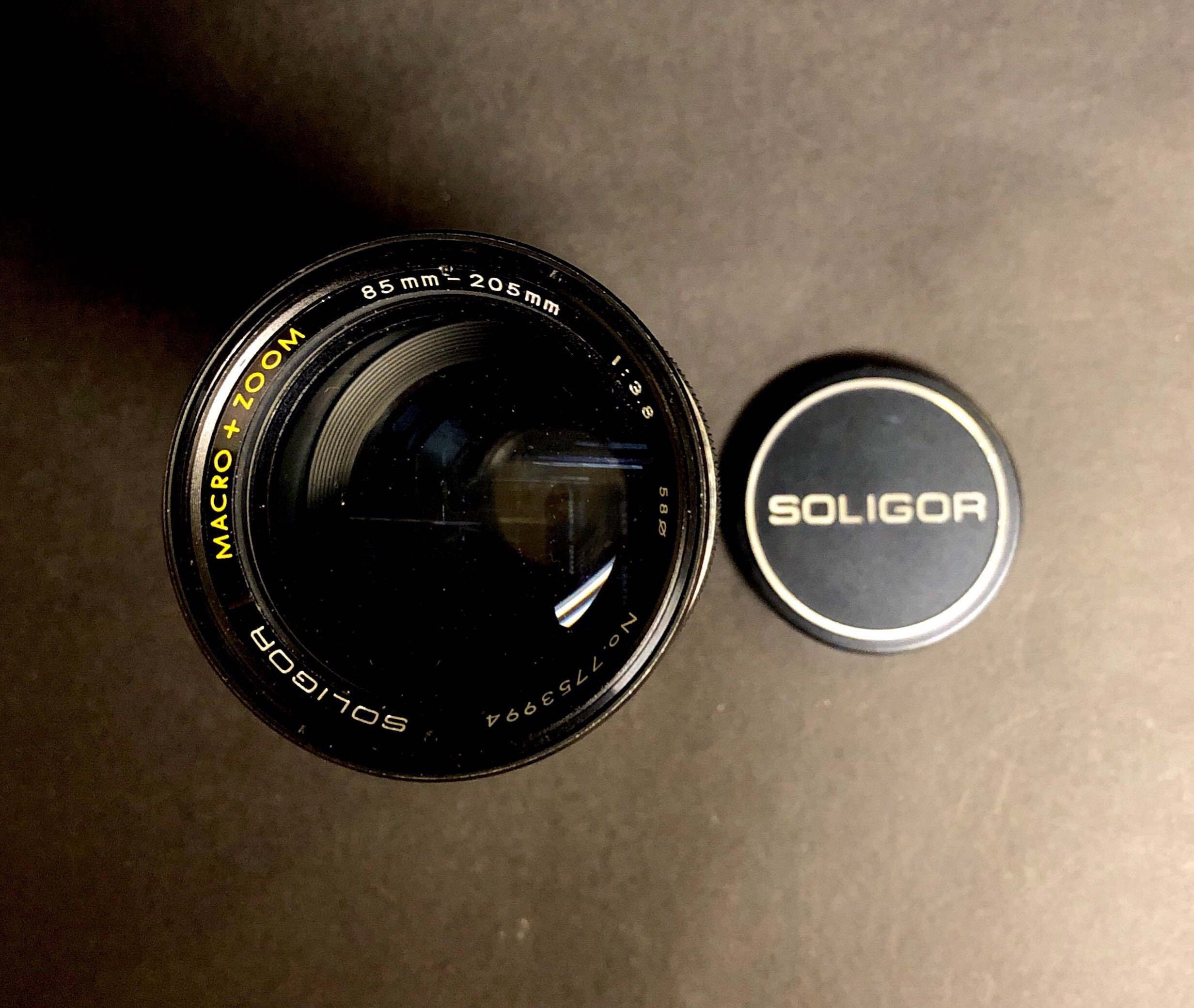 Vintage Soligor Macro Zoom 85m 205mm 1:3.8 W/ Carring Case | Etsy