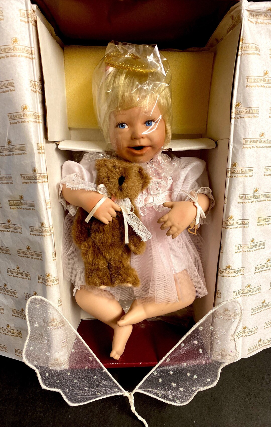 Vintage Ashton-drake "i Wish You Love" First Edition Doll in Original ...