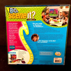 Scene It '80s (deluxe Edition) (DVD / HD Video Game, 2009) Screen Life ...
