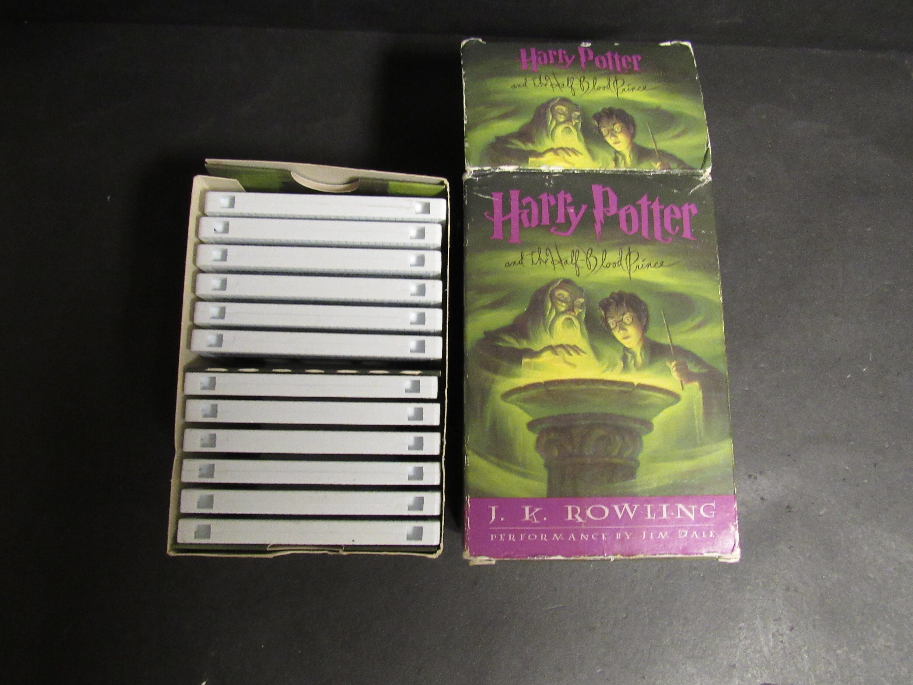 Harry Potter And The Half Blood Prince Audiobook Cover