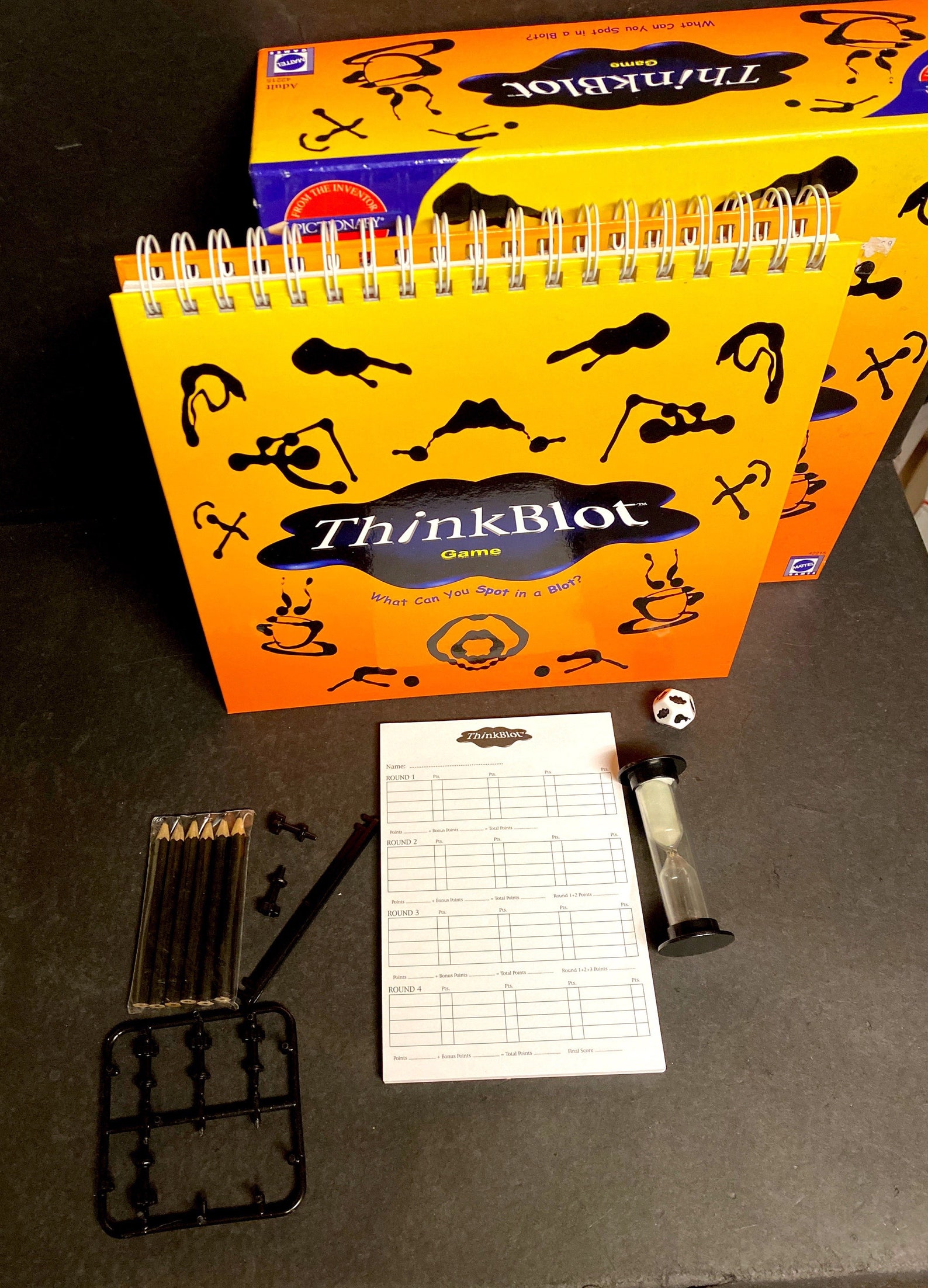 Mattel THINKBLOT Board Game From the Inventor of Pictionary | Etsy