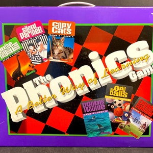 Vintage 1998 Phonics Learning Game Vhs/cassette Tapes Homeschool ...
